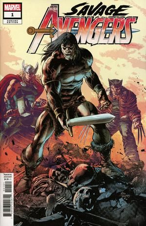 Savage Avengers Variant- #1E – Critters and Comics